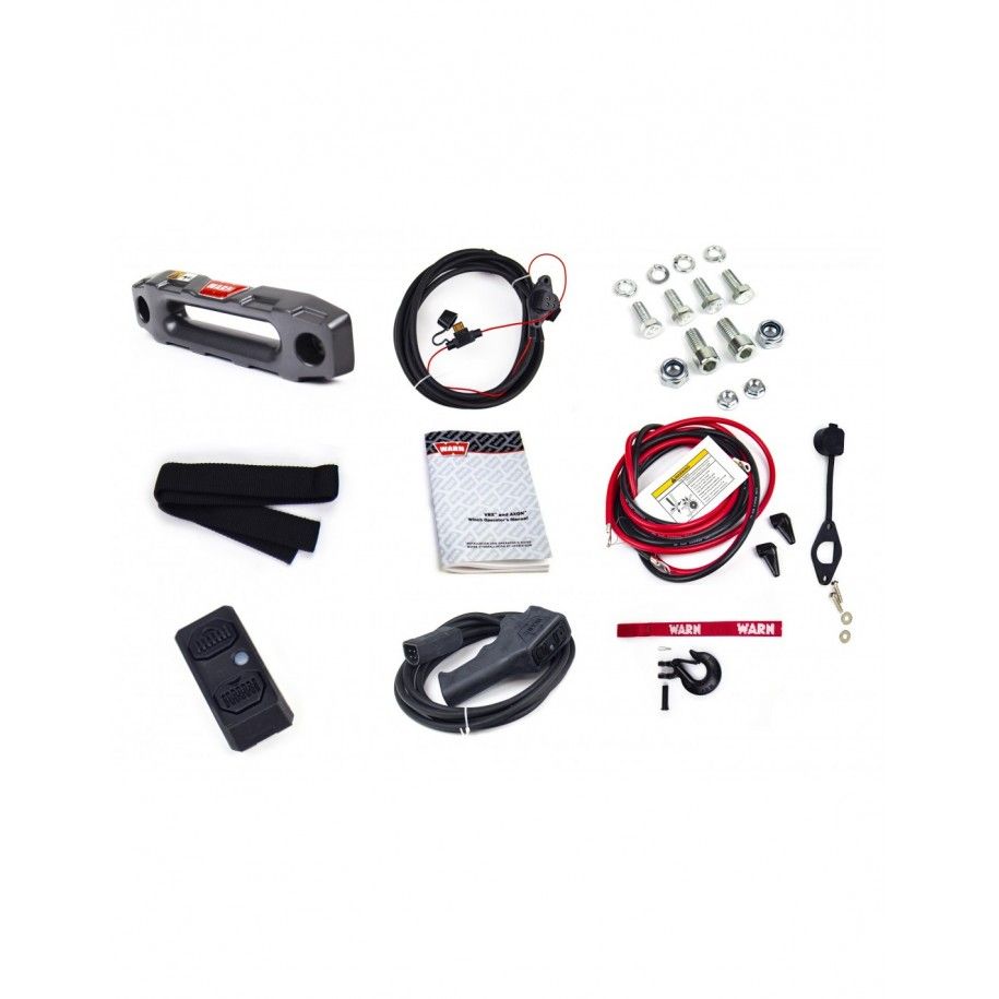 Winch WARN AXON 55-S - 12V 2495 Kg - synthetic cable